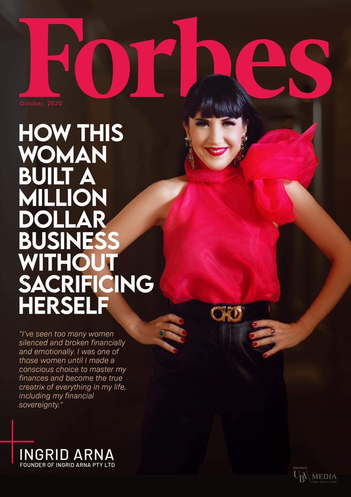 Featured in Forbes! - Ingrid Arna